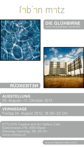 "die Glühbirne – vom Aussterben bedroht" & "Rückseiten" / Ausstellungen / FineArtPrinter. Wie ...